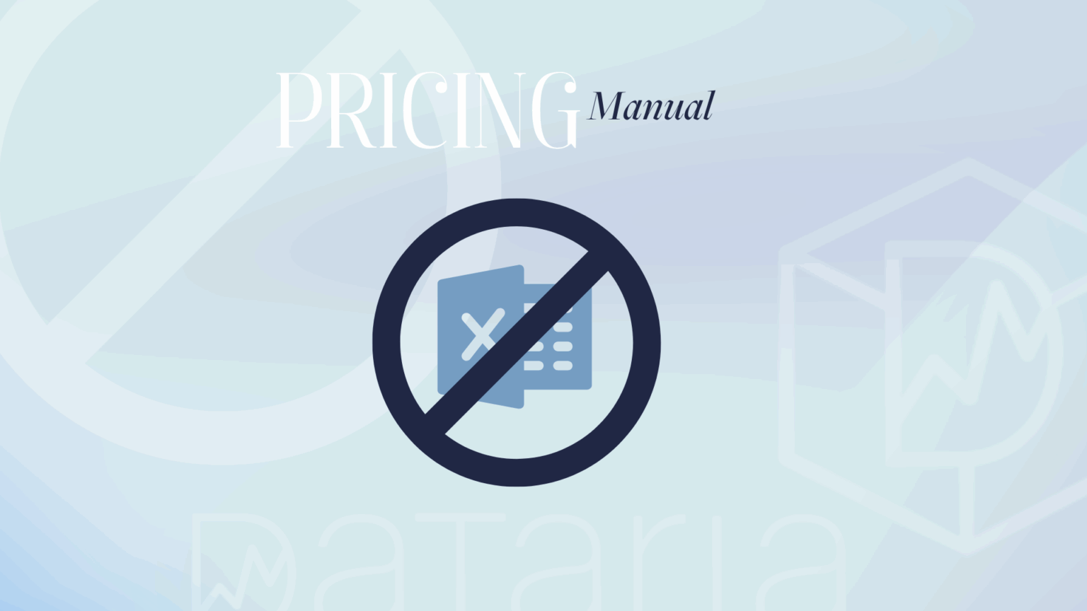 ¿Por qué deberías dejar de hacer pricing manual? - Dataria Revenue ...
